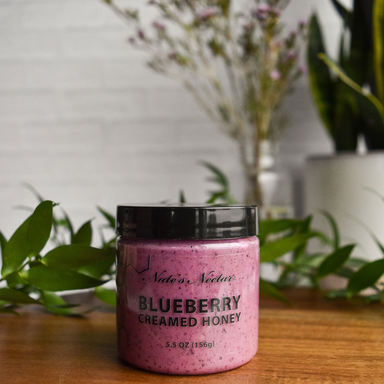 Blueberry Creamed Honey - Natural Fruit | Nate's Nectar